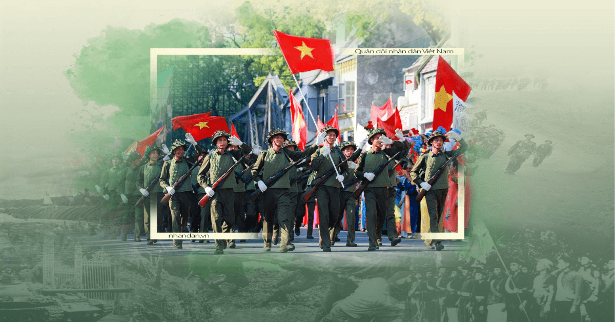 Tri ân ngày thành lập quân đội nhân dân Việt Nam 22/12